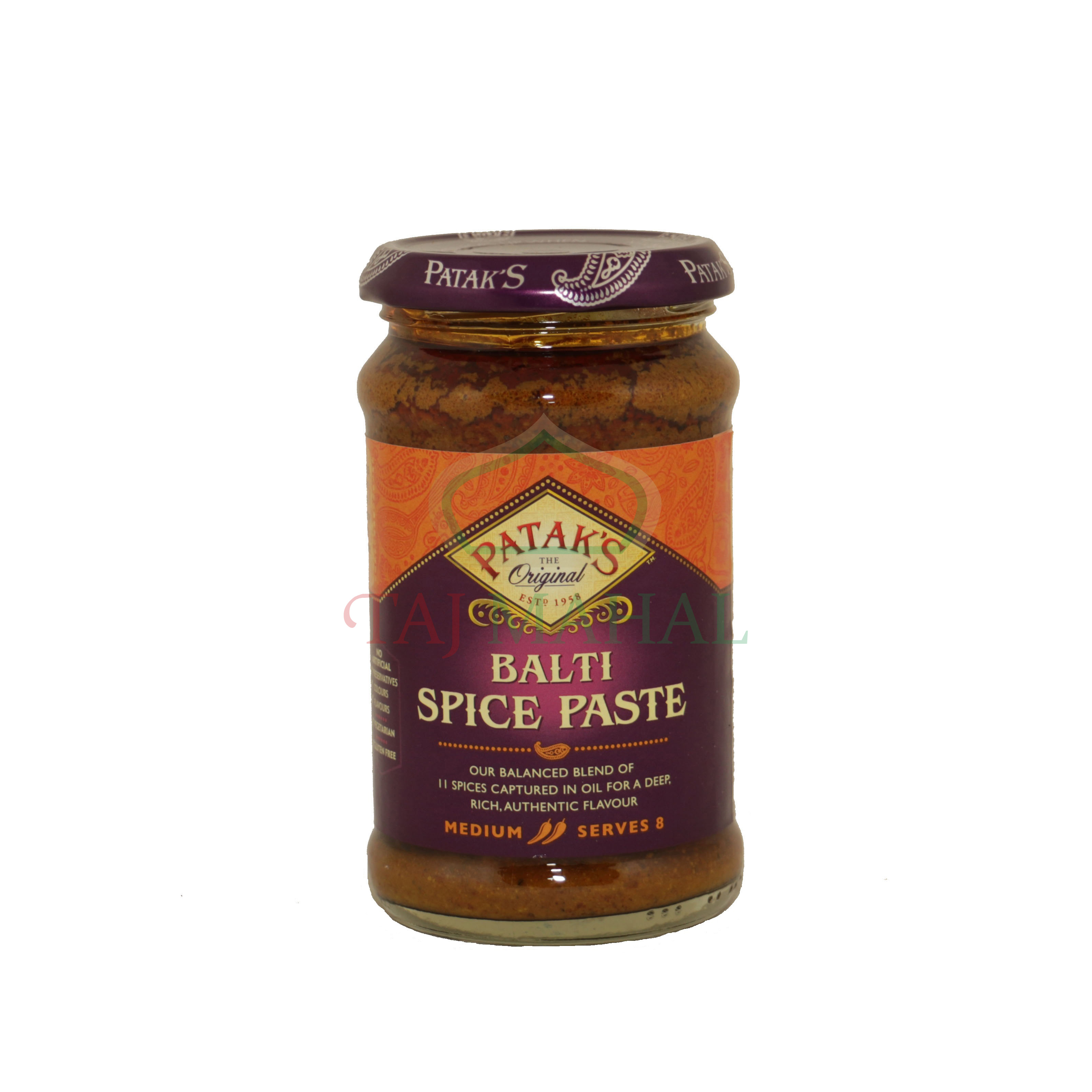 Pataks Balti Paste 283g - Taj Mahal Livs
