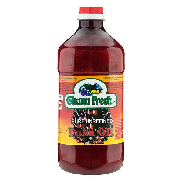 Ghana Fresh Palm Oil ( pure-unrefined ) 2 liters - Taj Mahal Livs