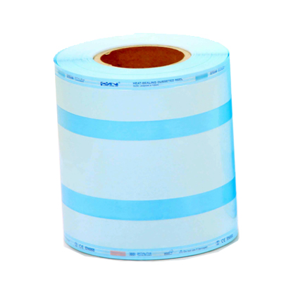 klardent.se - Gusseted Autoclave rolls Green 200 mm x 100m