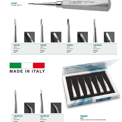 klardent.se - Medesy® APEXO 735/set, 6pcs