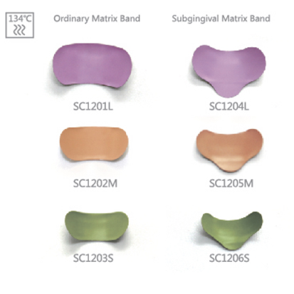 klardent.se - Sectional Contoured Matrix Subgingival Large, 50pcs.