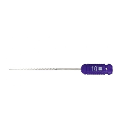 klardent.se - Sendoline® Stainless Steel K-File, 21mm #10 Purple, 6st.