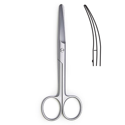 klardent.se - B.Braun® Sutur Sax, CVD Böjd 130mm