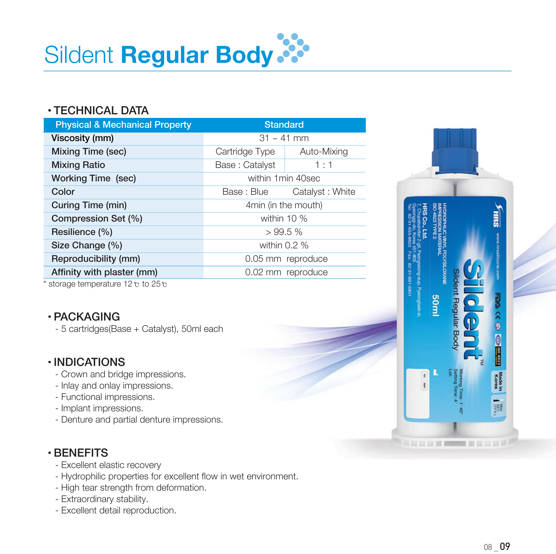 klardent.se - Elite HD+ Light Body, 2x90ml