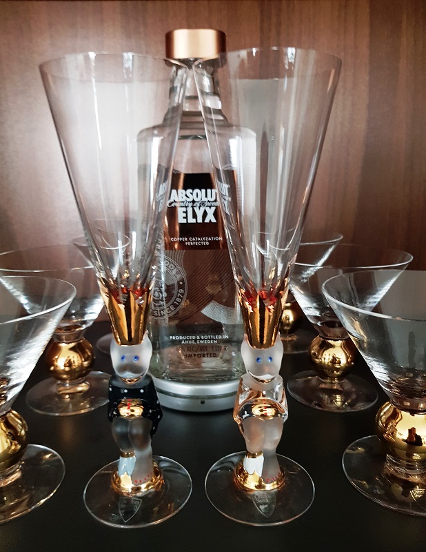 Orrefors - Nobel Sparkling Devil - Clear Grey - Crystal of Sweden