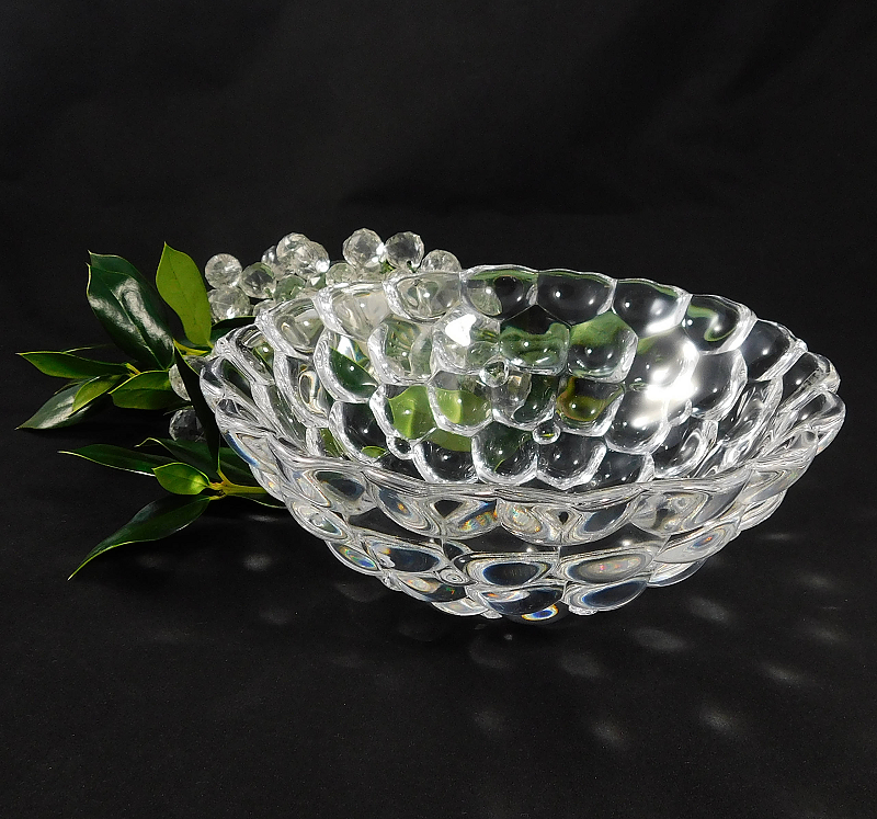 Orrefors - Raspberry Bowl Clear Small - Crystal of Sweden
