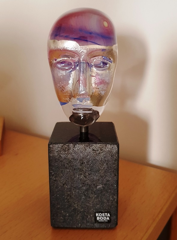 Kosta Boda - Brains Base Oden Silver - Crystal of Sweden