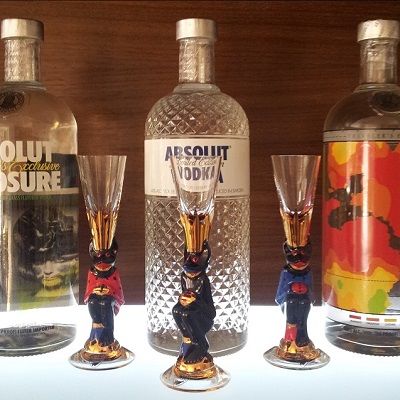 Orrefors - Nobel Devil Glass Black - Crystal of Sweden