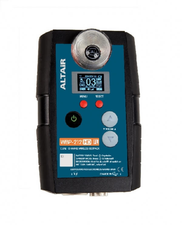 Altair WBP-212HD FL: Dual Channel HD Extreme Wireless Beltpack with ...