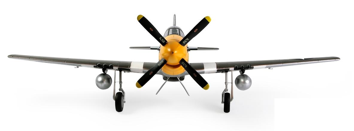 FMS Giant P-51D Mustang i EPP ARF 1700mm med inf. ställ - HAB