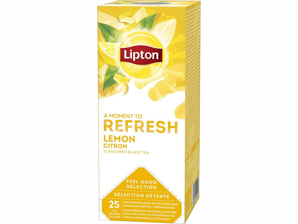 Lipton Refresh Lemon 25 st/fp - Etronix Norden