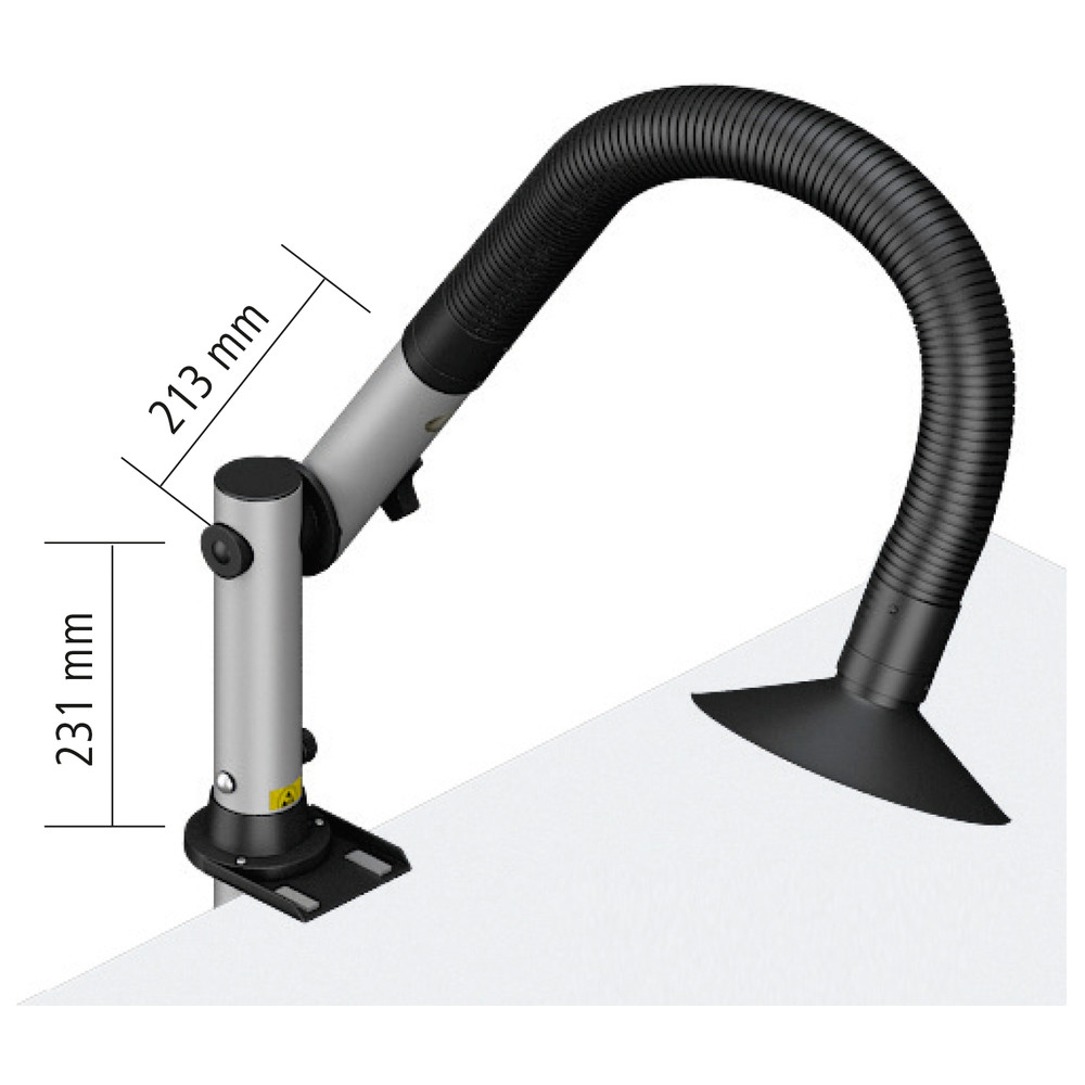 Suction arm set KIT 1S WF Nozzle - Etronix Group International AB