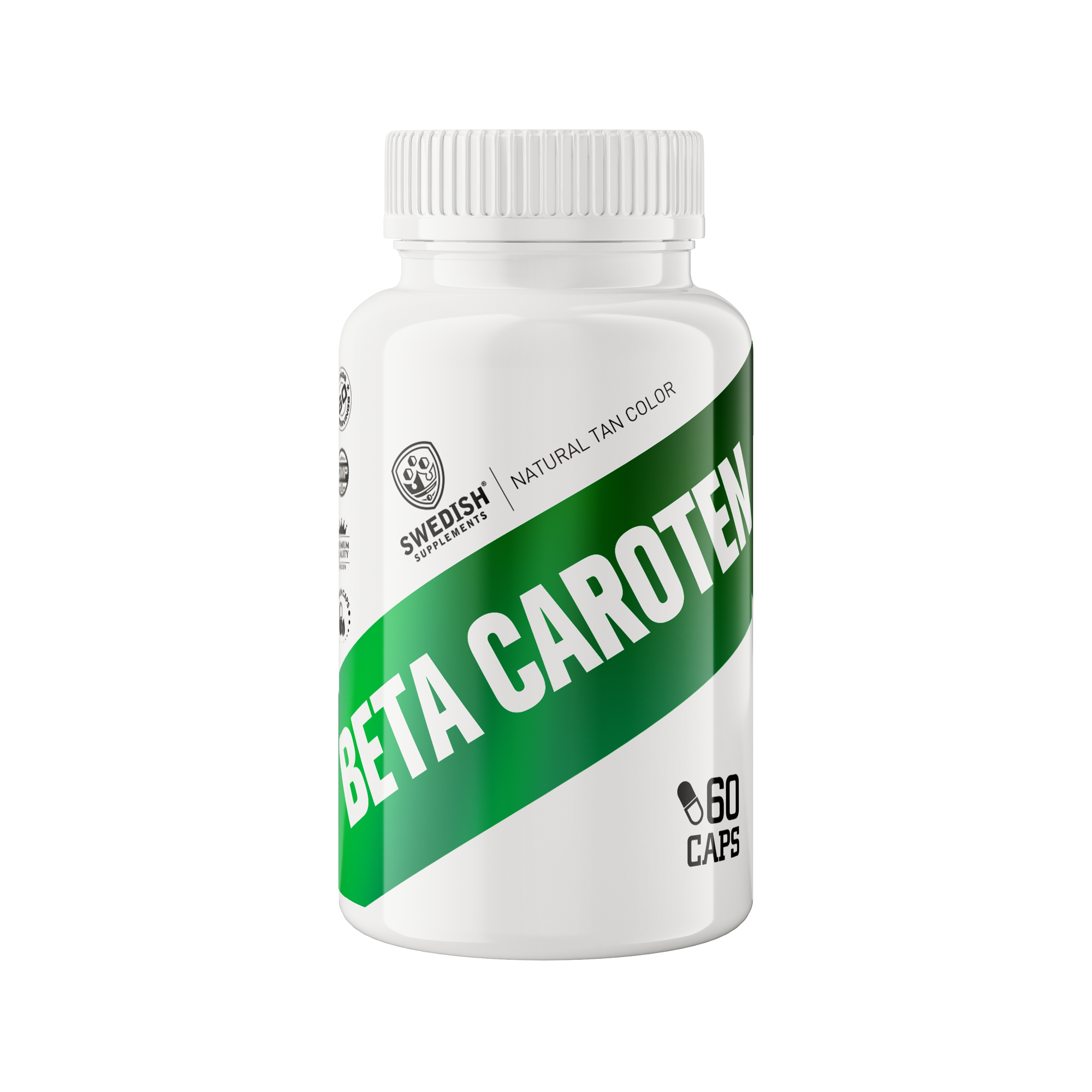 Beta Carotene - 60 capsules - Swedish Supplements B2B