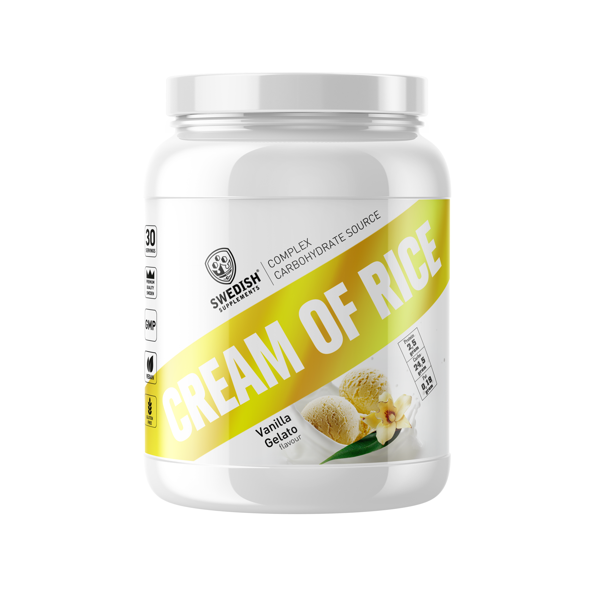 Cream of rice - 1000g - Swedish Supplements B2B