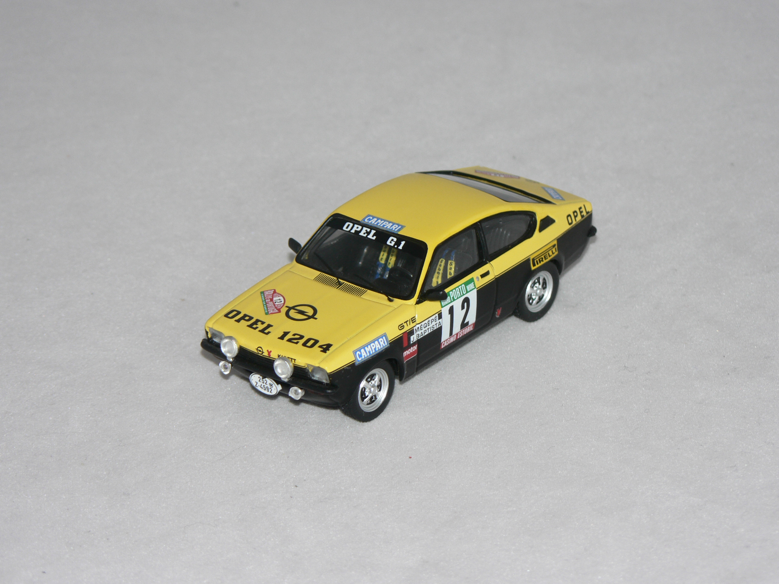 GL Modellbilar AB - Opel Kadett GTE (3rd Portugal Rally 1976) Mégépé-J ...