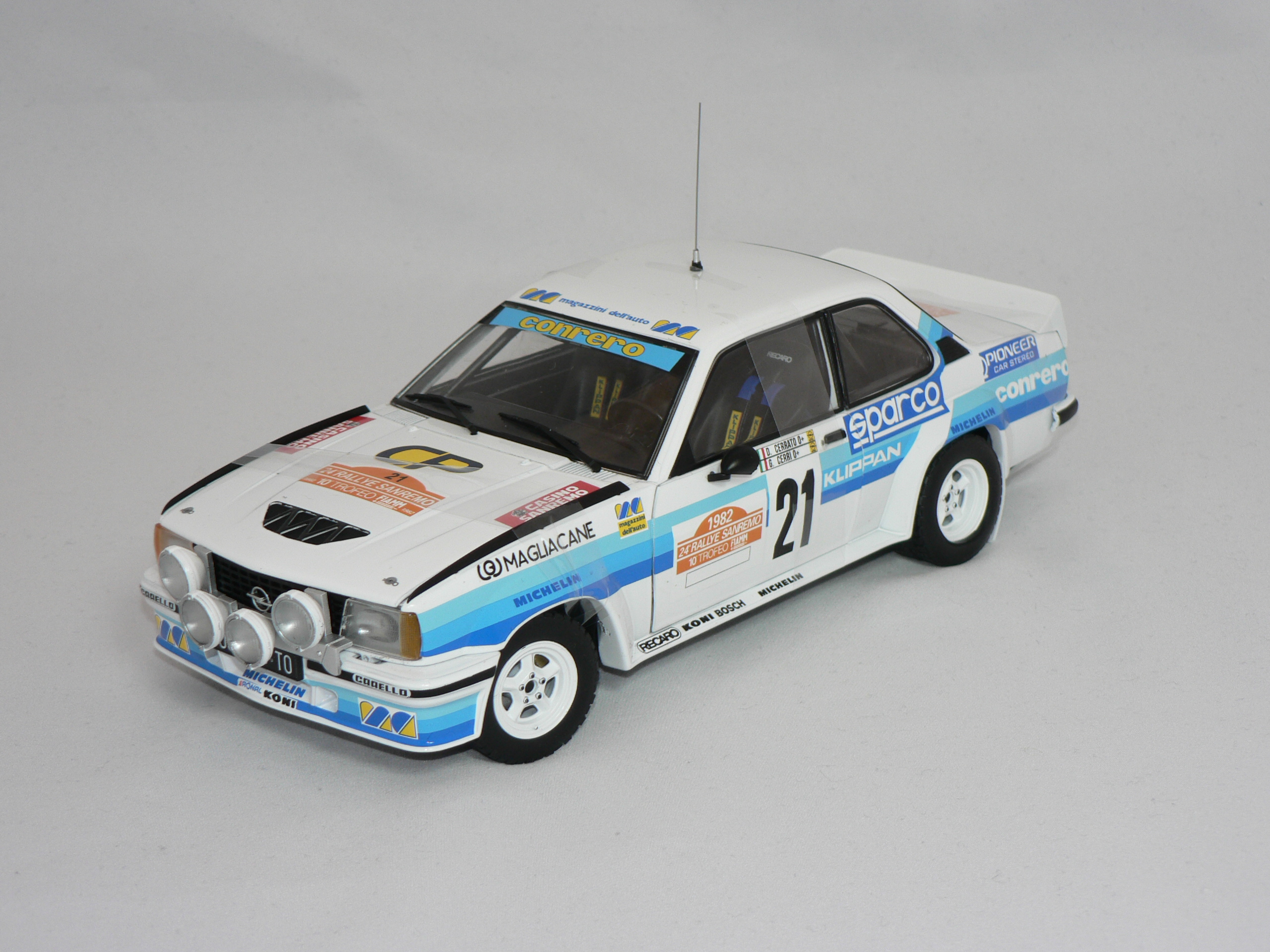 GL Modellbilar AB - Opel Ascona 400 Rally #21 (SANREMO RAlly 1982) D ...