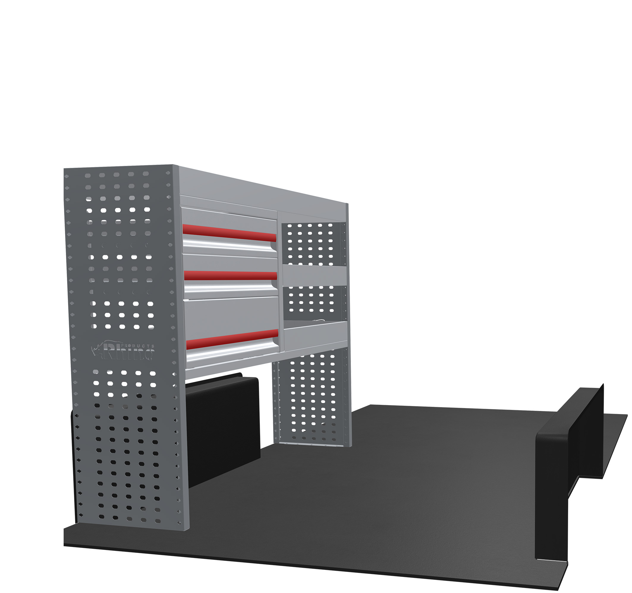 MR4 Fahrzeugeinrichtung Regale und Schubladen Volkswagen Transporter T6 2015-2024 - Rhino ...