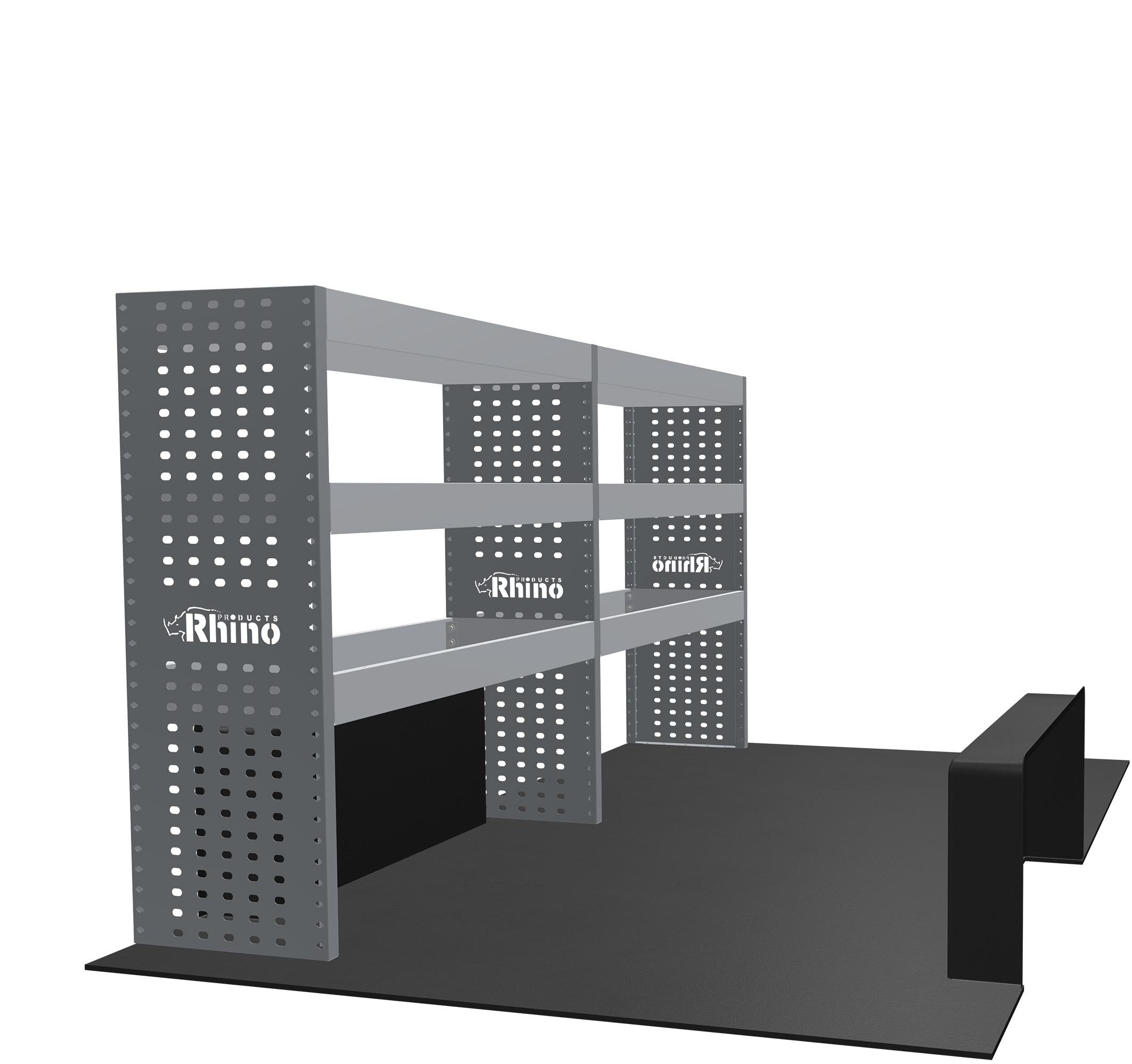 MR4 Fahrzeugeinrichtung Regale Volkswagen Transporter T7 2024- - Rhino Products webshop - Germany