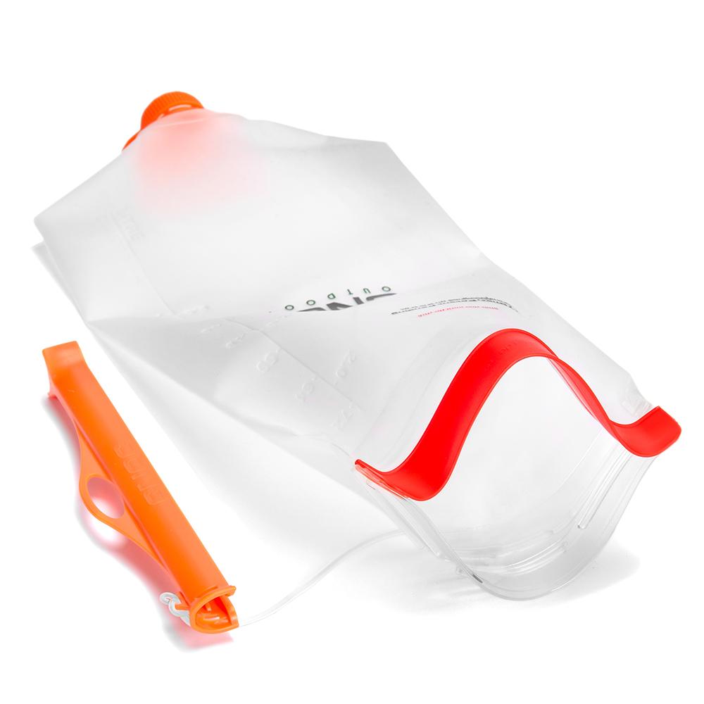 CNOC outdoors Vector 2L water container 28mm- Orange - Backpackinglight.dk