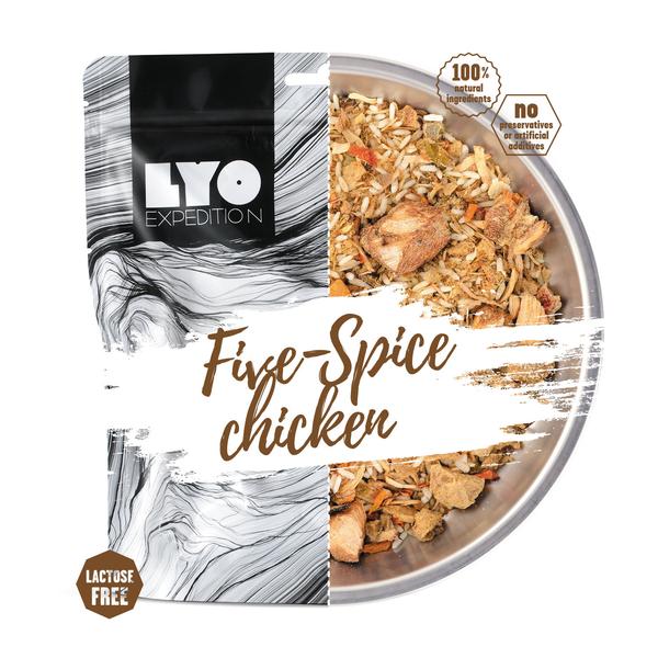 Lyo food Five-Spice Chicken Large Pack 500 gram - Backpackinglight.dk