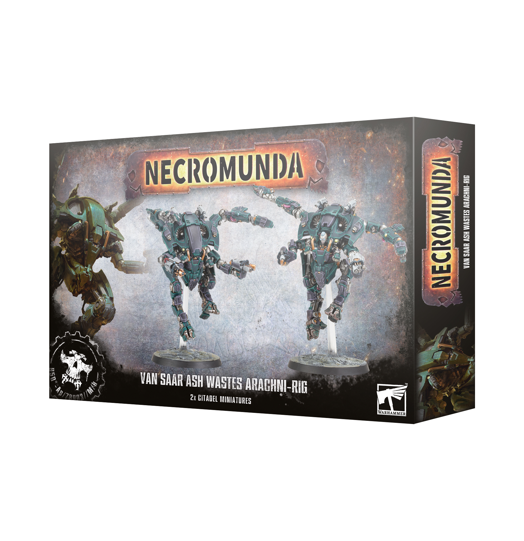 Warhammer 301-22 Necromunda: Van Saar Ash Wastes Arachni-rig - Robbis ...