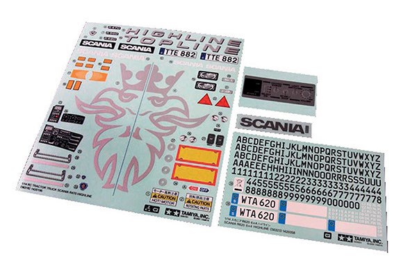 Tamiya 56514 Scania R620 6x4 highline body - Robbis Hobby Shop