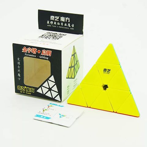 QiYi QiMing Pyraminx Stickerless - Robbis Hobby Shop