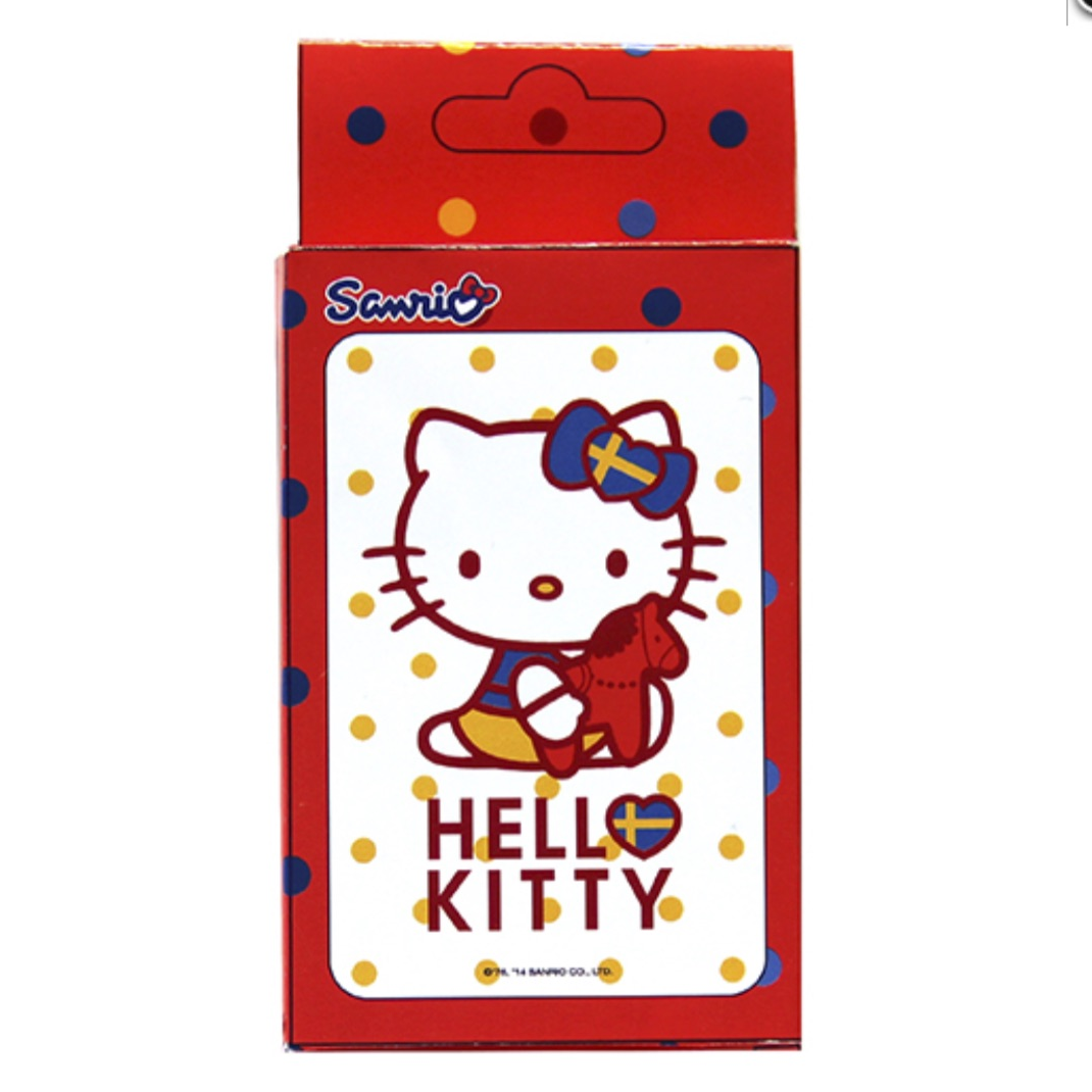 Kortlek Hello Kitty Sweden - Sverigedräkter