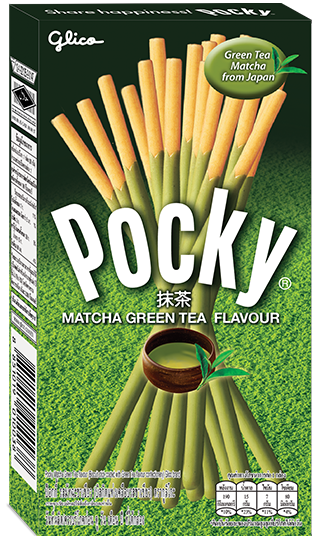 Pocky Matcha Green Tea 10 x 39g - Dulces