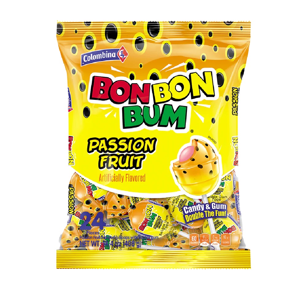 Bon Bon Bum - Passion Fruit 15 x 408g - Dulces