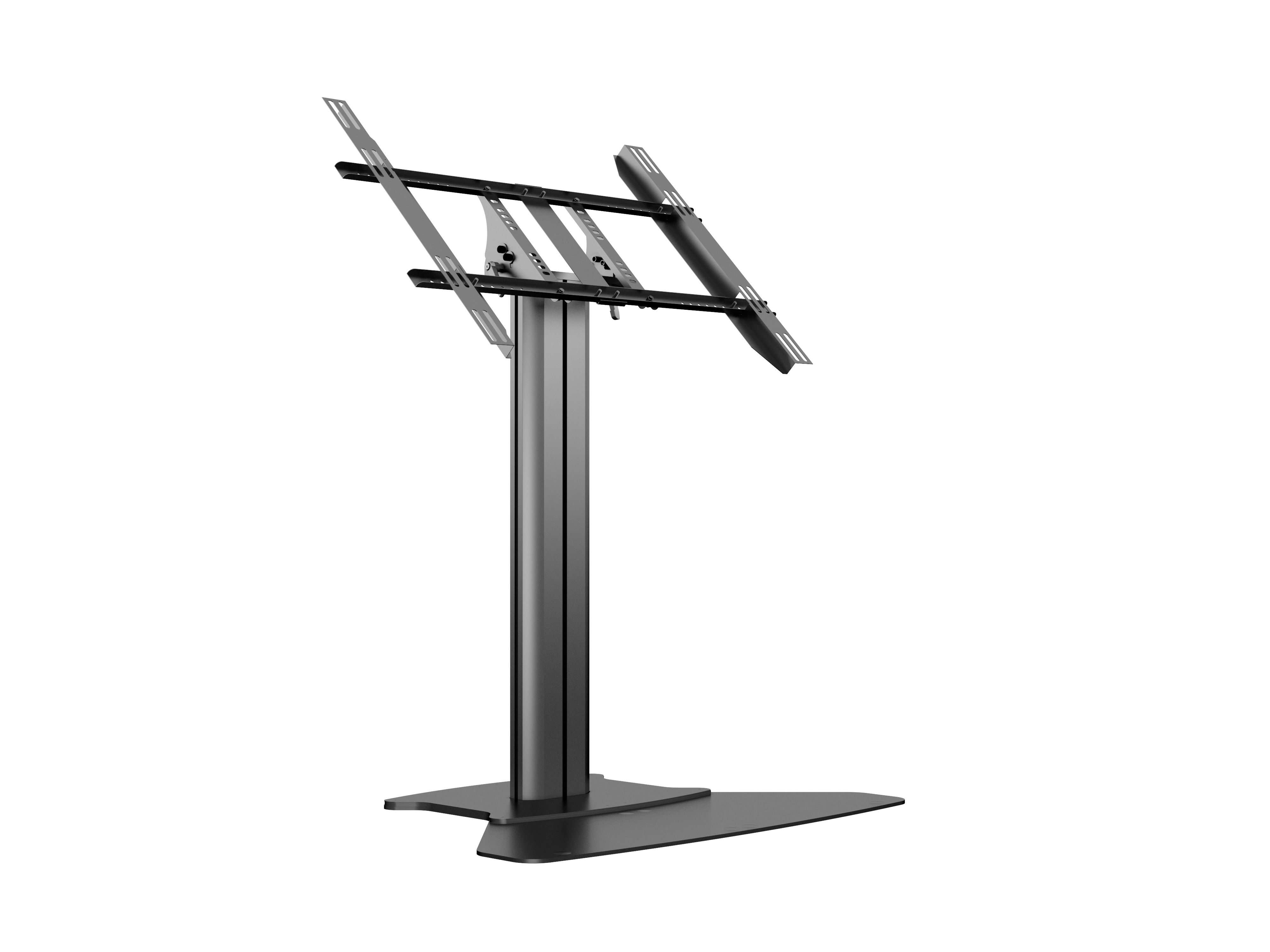 M Public Display Stand 110 HD Floorbase Single Black - Multibrackets