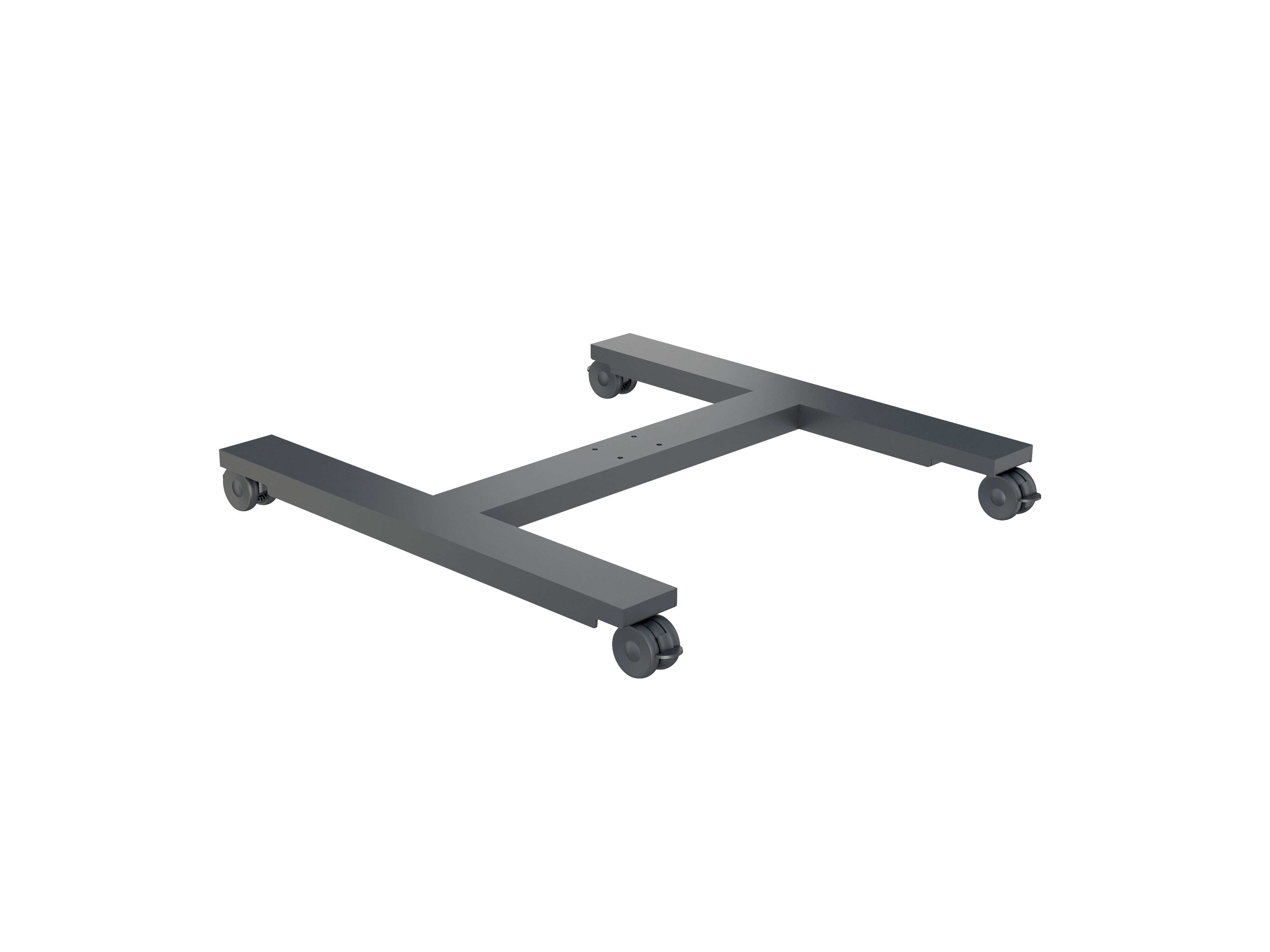M Public Display Stand Wheelbase HD B2B Black - Multibrackets