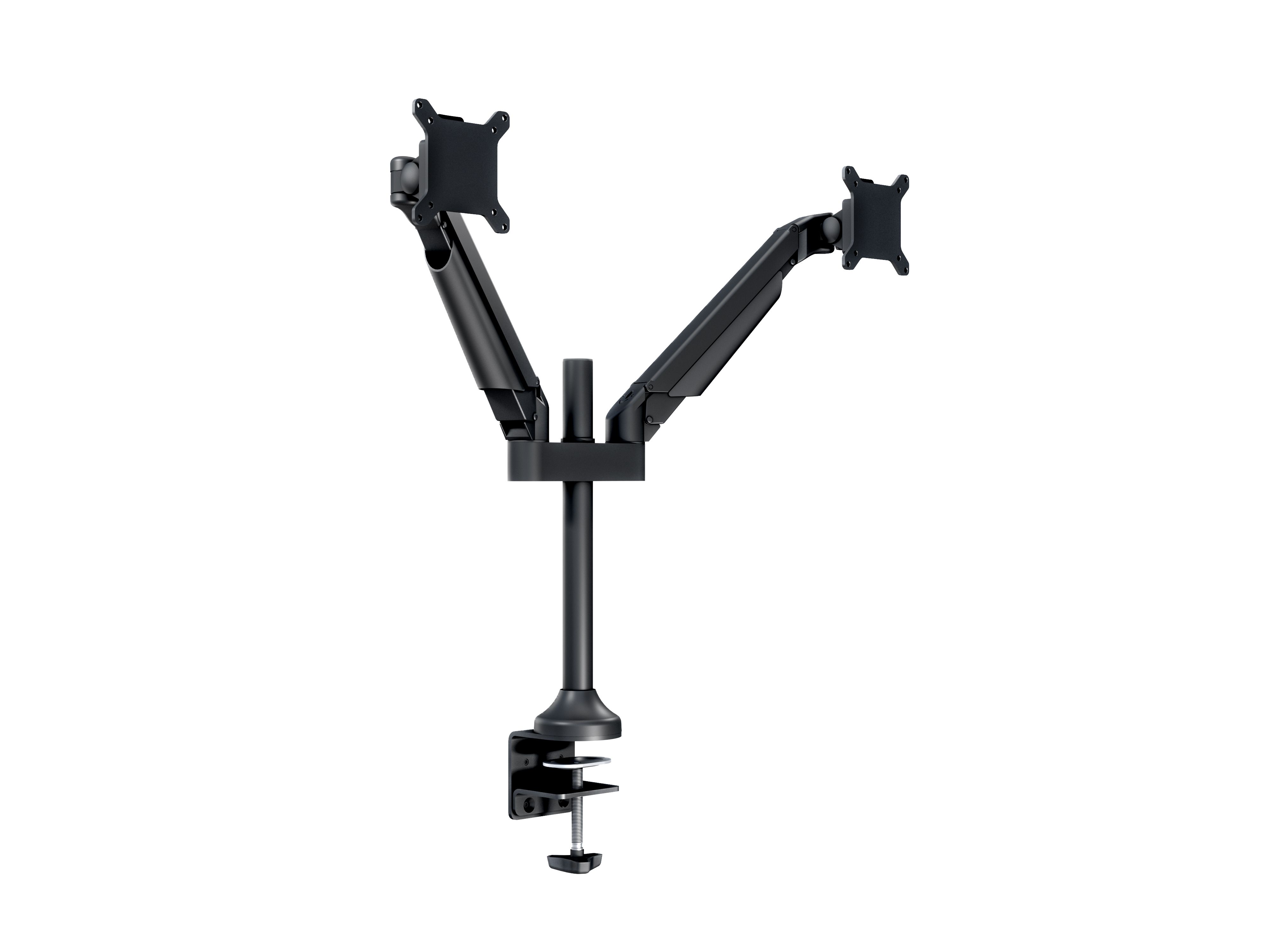 M VESA Gas Lift Arm Dual Black - Multibrackets