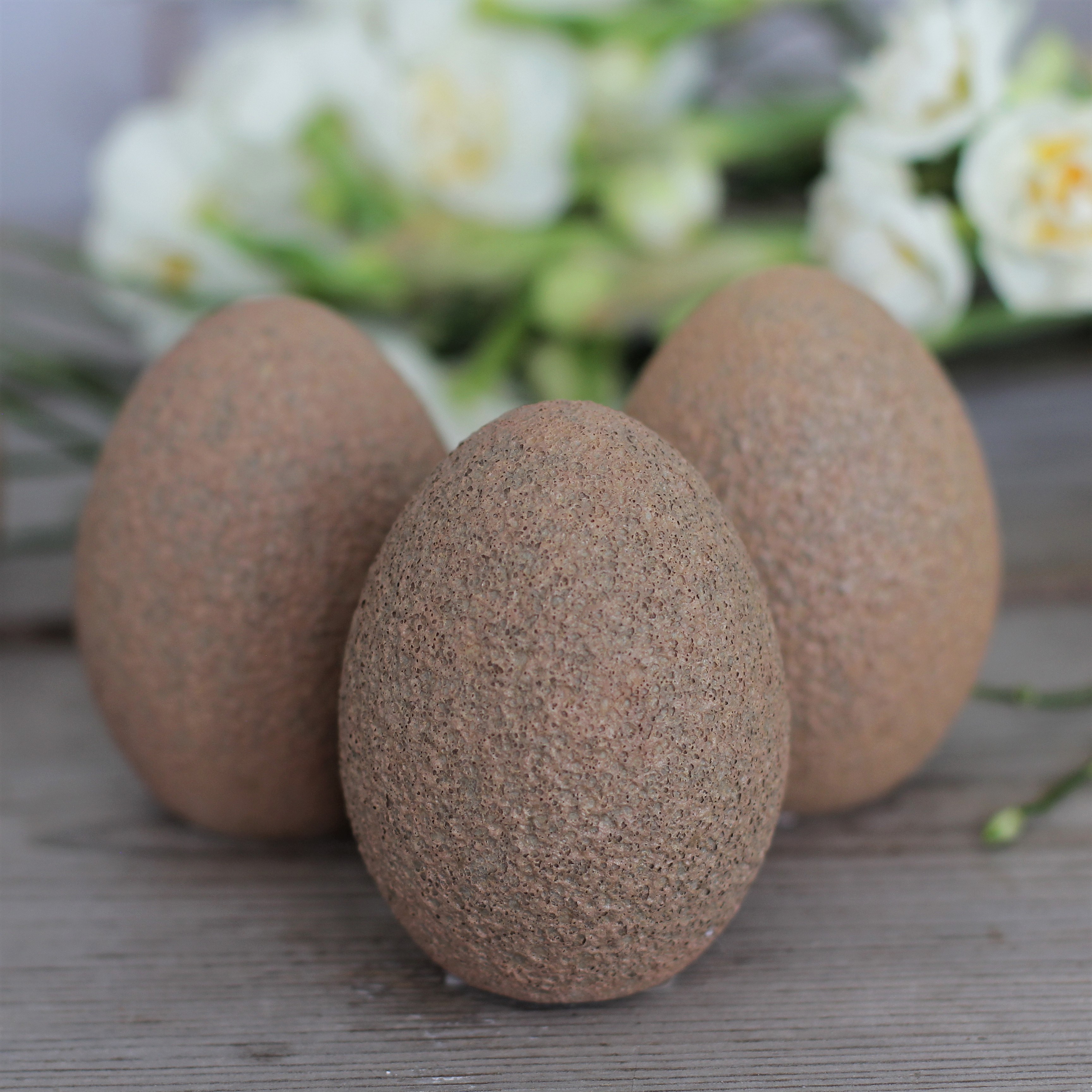 Standing egg - Sand - ÄNGSHEM INREDERI