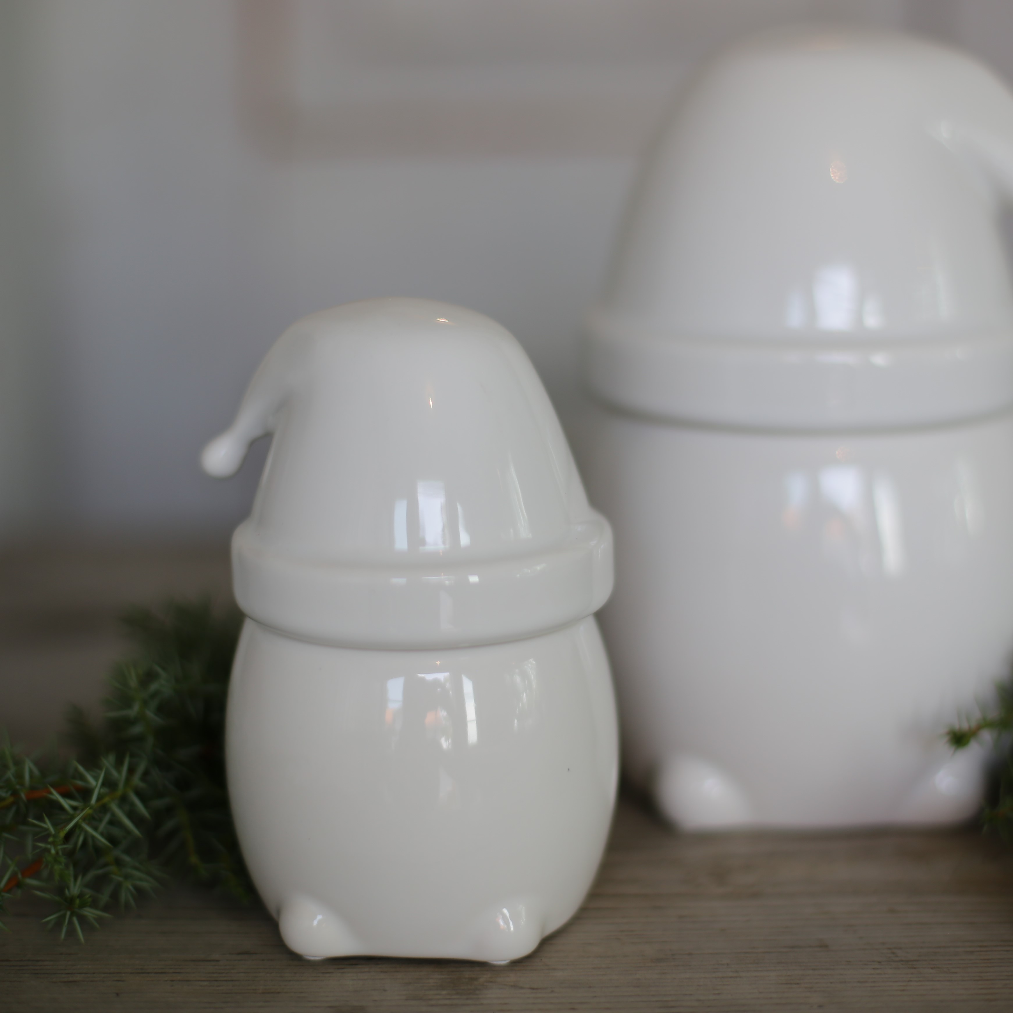 Eating Santa Skål Vit Liten Ängshem Inrederi