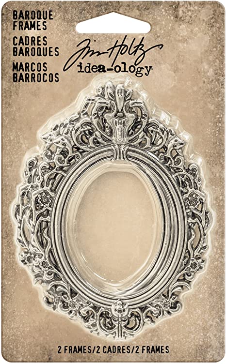 Tim Holtz - Idea-ology - Baroque Frames - Maries Skaparhörna