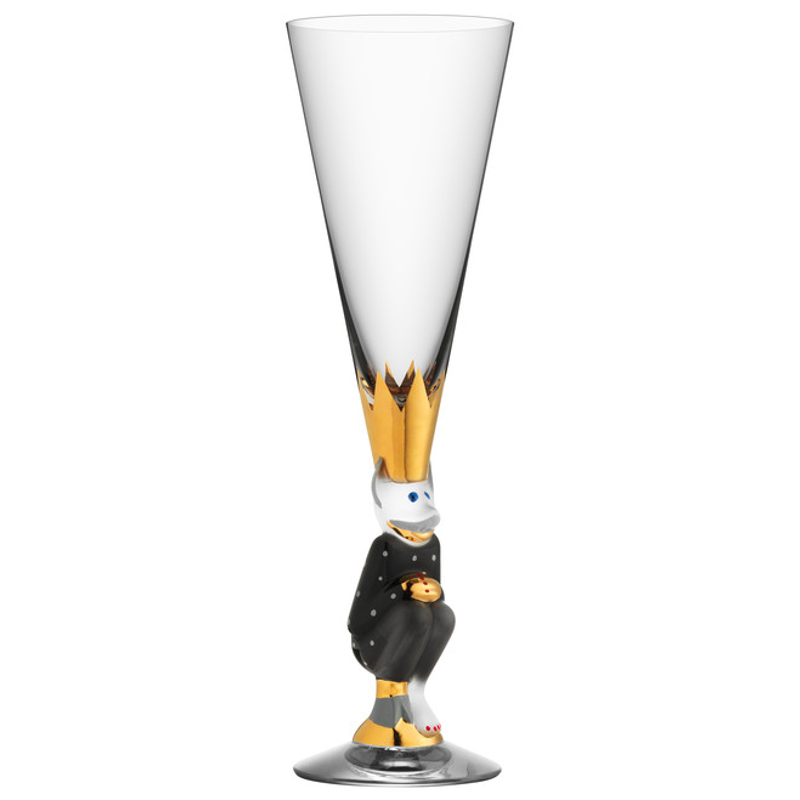 Orrefors Sparkling Devil Dark Grey 2018 - glassboden.shop