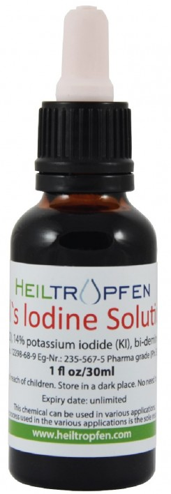 7% LUGOL'S IODINE SOLUTION 30ml - Kring Hälsa