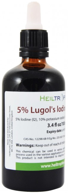 5% LUGOLS IODINE SOLUTION 100ml - Kring Hälsa