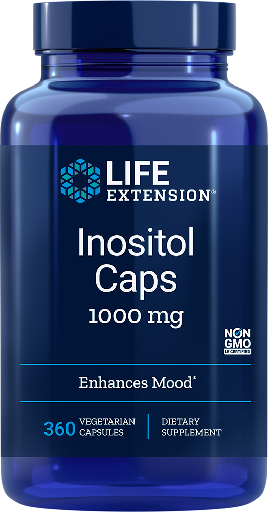 Inositol Caps, 1000 mg 360 vegetarian capsules - Kring Hälsa