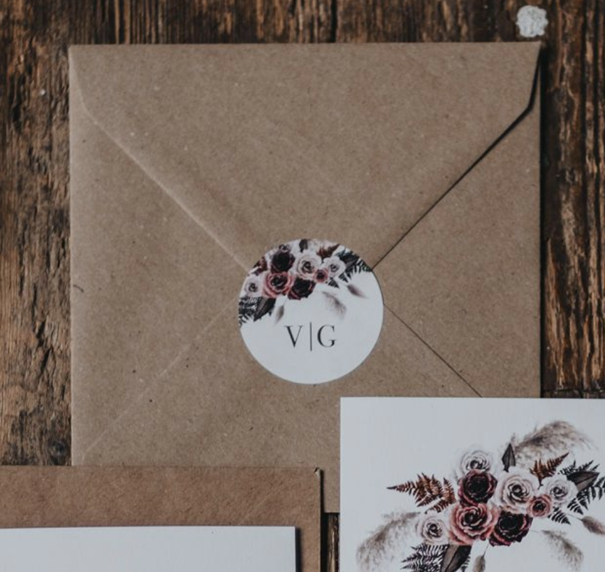 Etikett rund 4 cm - Anna Göran Design