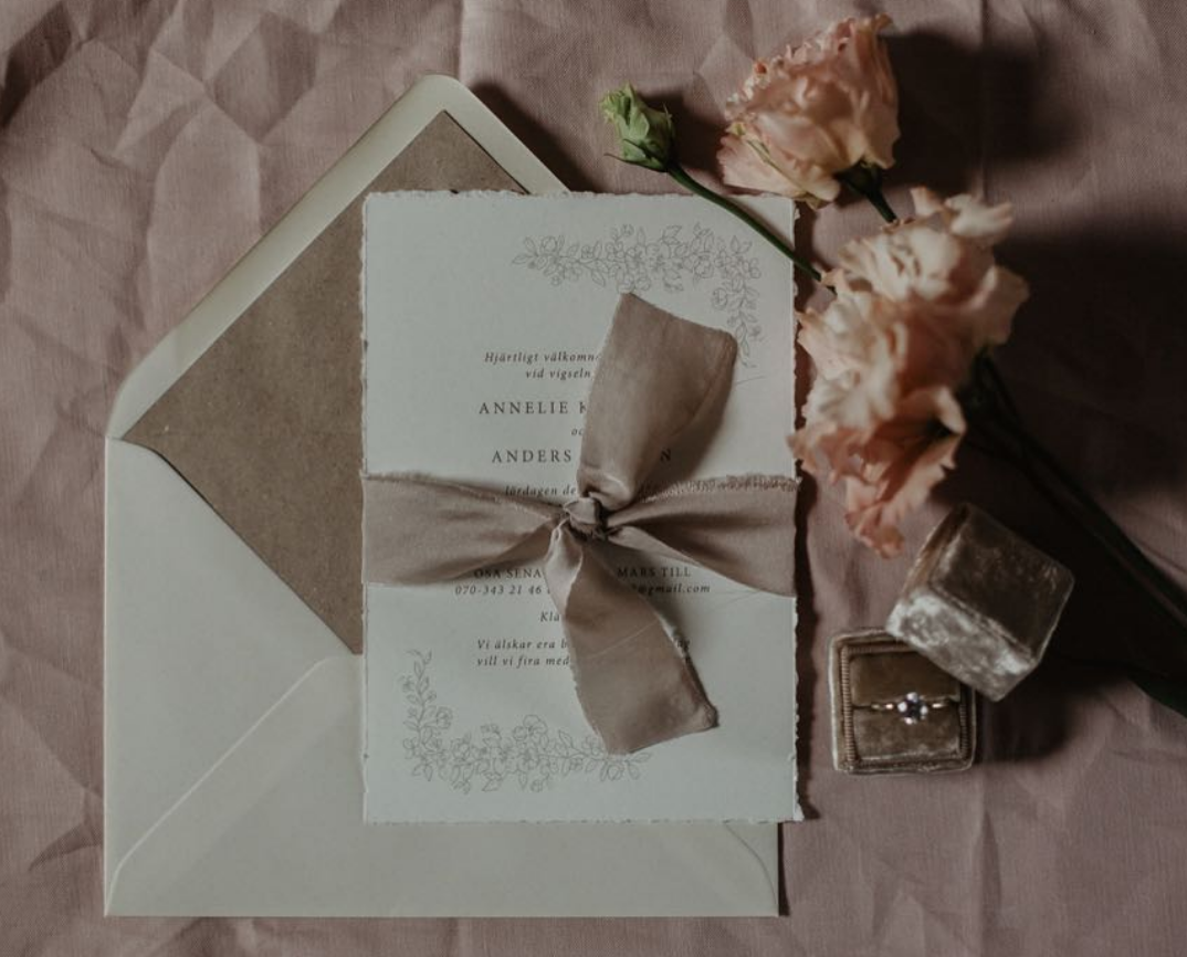 Inbjudan skiss - Anna Göran Design