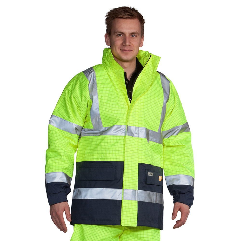 Ocean Abeko Multinorm 4-in-1 Jacket High-Vis - Arbetsgarderoben AB