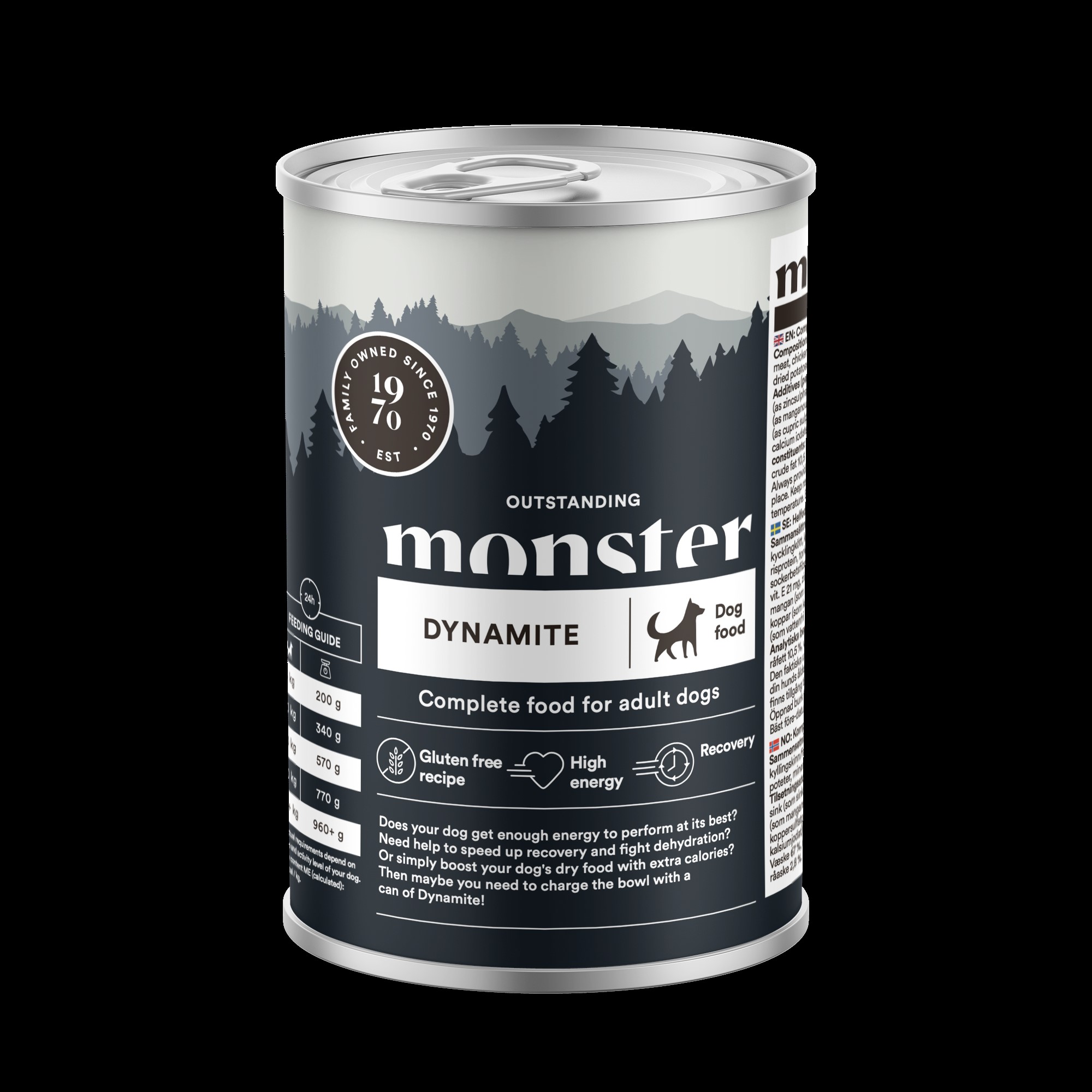 Monster Dog Dynamite våtfoder, 400g - eurogroom.se