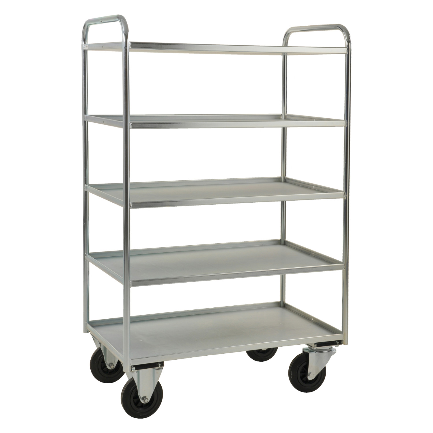 VAGNGROSSISTEN.SE - Hyllvagn, hög modell, 5 plan, helsvetsad, med/utan ...