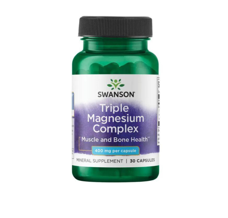 Triple Magnesium Complex, 400 mg - 30 Cap - Proteinbutiken.se