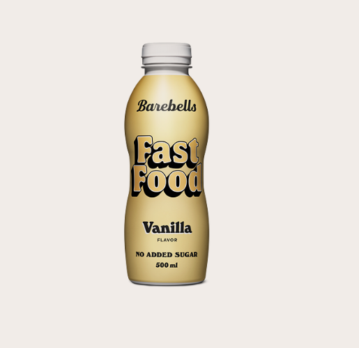 Barbells Fast Food Vanilla 500ml - Proteinbutiken.se