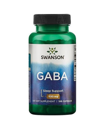 Gaba Max Strength - 500mg - 100 veg caps - Proteinbutiken.se