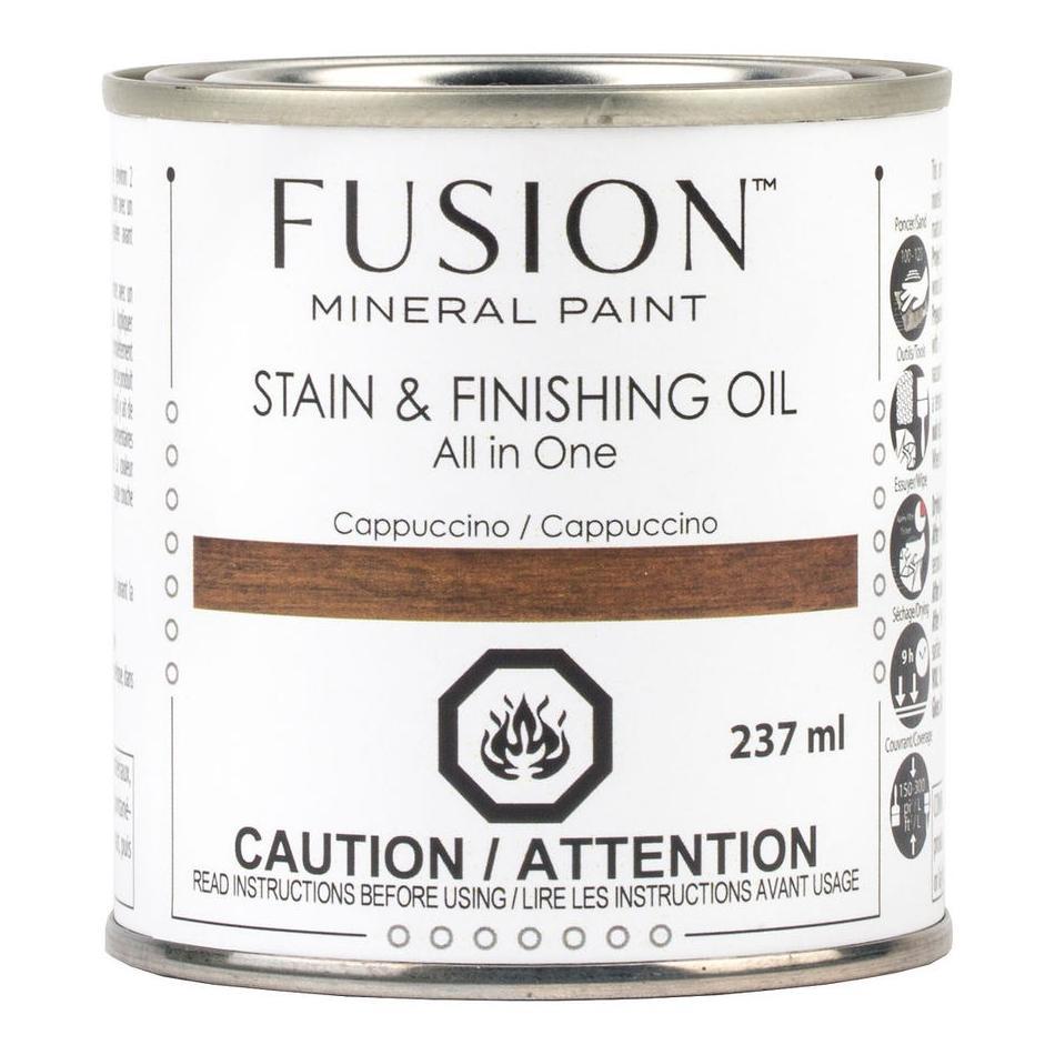 Cappuccino - Stain and Finishing Oil - Skattkammaren