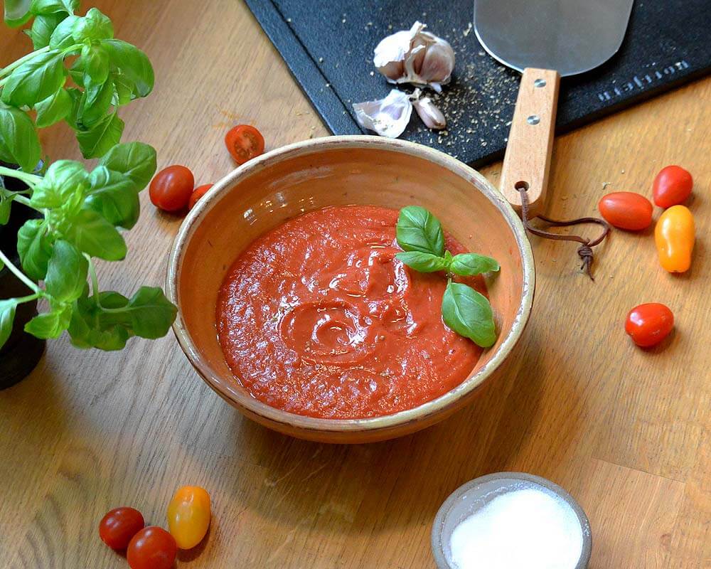 Tomatsaus til pizza - norrjern